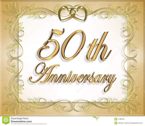 50th Wedding Anniversary Printable Card