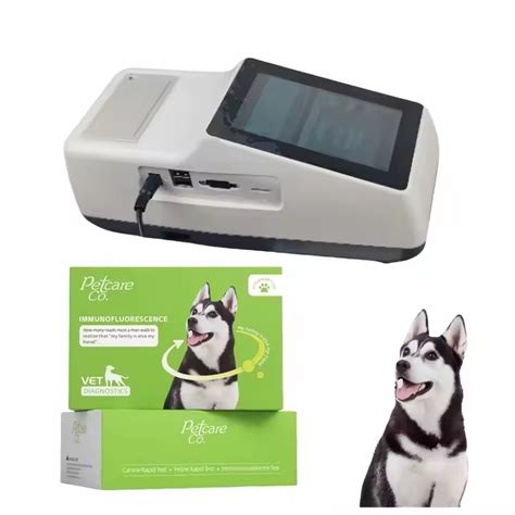 Analyzer Immunoassay Machine Vet Immuno Fluorescence Rapid Detection