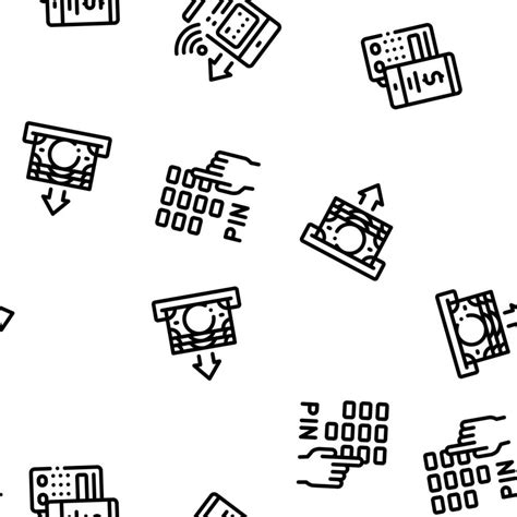 Pos Terminal Device Seamless Pattern Vector 17388846 Vector Art At Vecteezy
