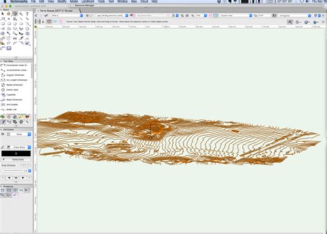 Can One Import A Mesh Object And Use This Within A Site Model Site Design Vectorworks