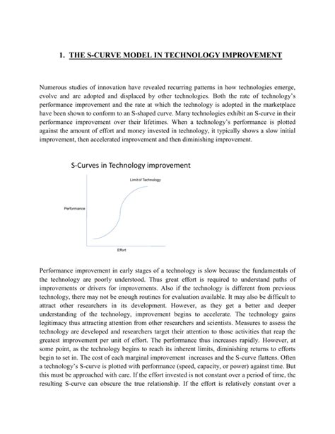 Limitations Of S Curve Model As A Prescriptive Tool