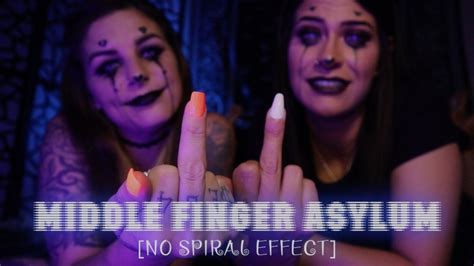 Natalie Fox Middle Finger Asylum [no Spiral Manyvids