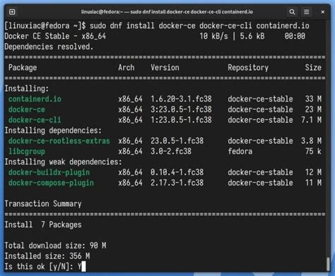 how to install docker on fedora a step by step guide