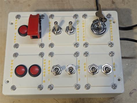 Simple Button Box For Flight Simulator By Garik Makerworld Download