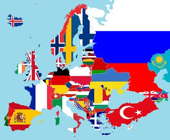 European Countries In French