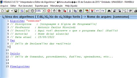 Fonte Do Texto Do Programa Não Reconhece Caracteres Especiais Programação Iniciantes