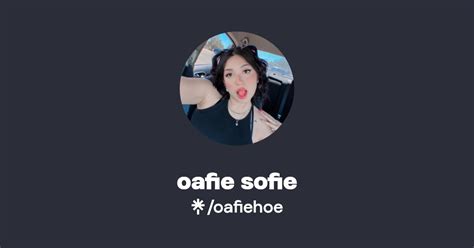 oafie sofie | Instagram, TikTok | Linktree