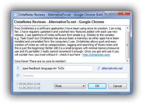 Managing Notes In CintaNotes A Quick And Simple Notes App For Windows
