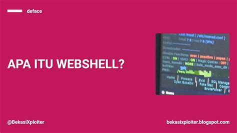 apa itu webshell