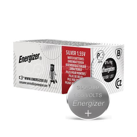 HORLOGE BATTERIJEN - Energizer 390-389 horlogebatterij 1 / 130W/SW ...
