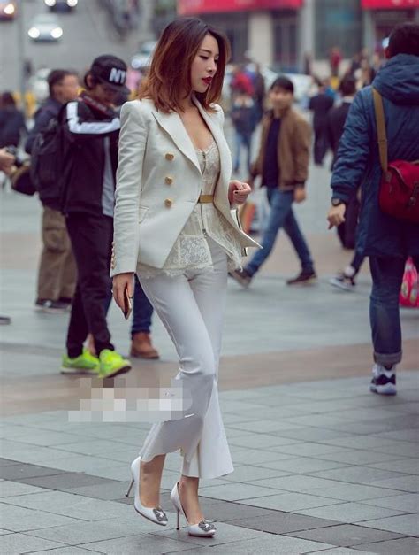 寻找最美高跟鞋街拍