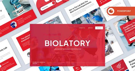 Биологическая лаборатория и наука Powerpoint Шаблоны презентаций Включая биология и врач