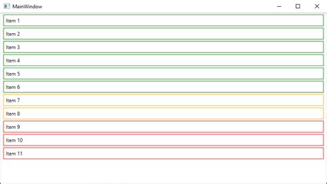 C Set Border Color In Listbox With Binding Stack Overflow