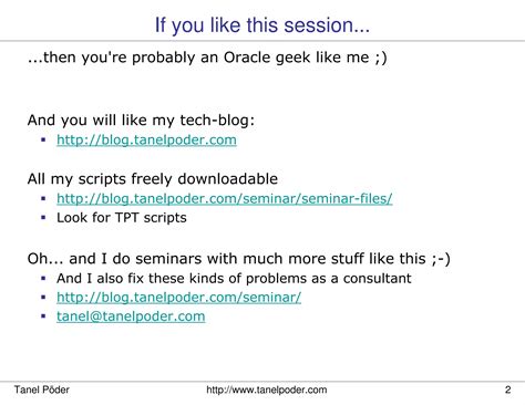 oracle latch and mutex contention troubleshooting ppt