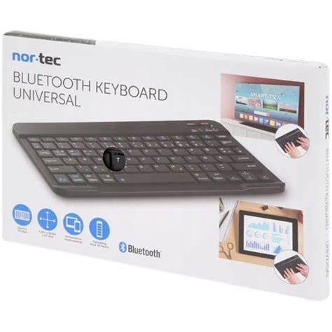 Nowa Klawiatura Bluetooth Keyboard Uniwersalna Nor Tec Sklep Opinie