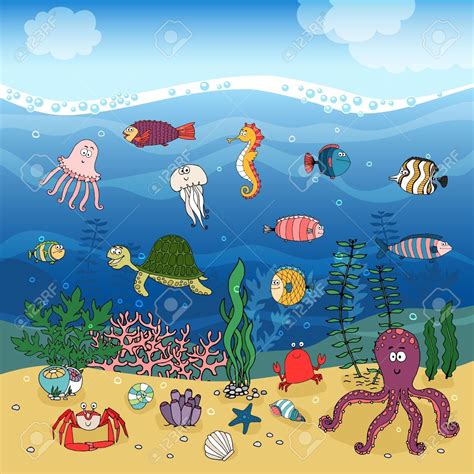 Underwater Under The Sea Drawing Drawing Tips Guide