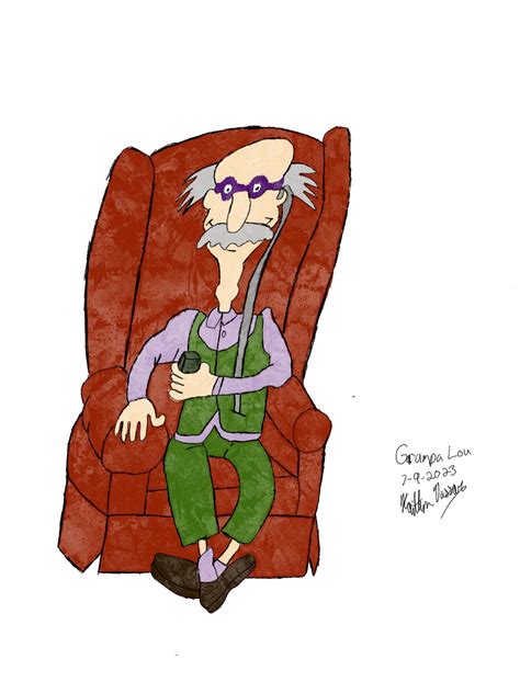 Grandpa Lou By Artfreak1993 On Deviantart