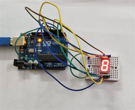 7 Segment Display Arduino Interfacing Arduino With Seven Segment