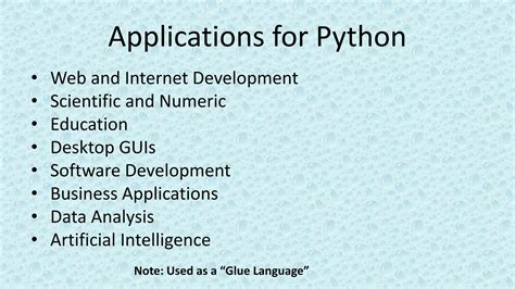 Easy Notes On Python Introduction For Beginners Pptx
