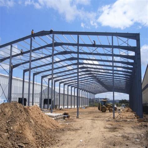 Large Span Easy Assemble Steel Structure Workshop Steel Structure And