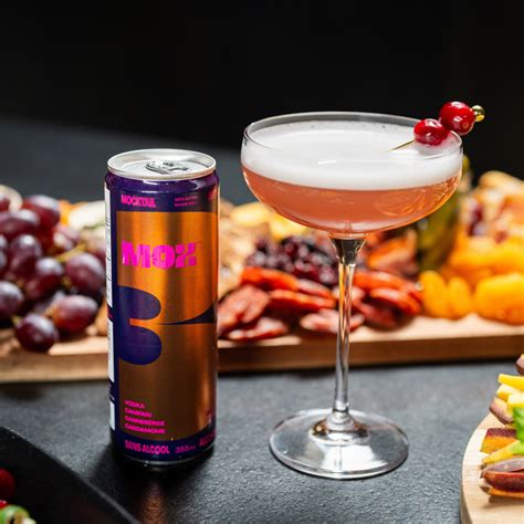 Mox 3 Bittersweet Vodka Mocktail