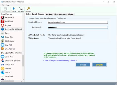 Roundcube Backup Wizard To Download All Emails To Computer