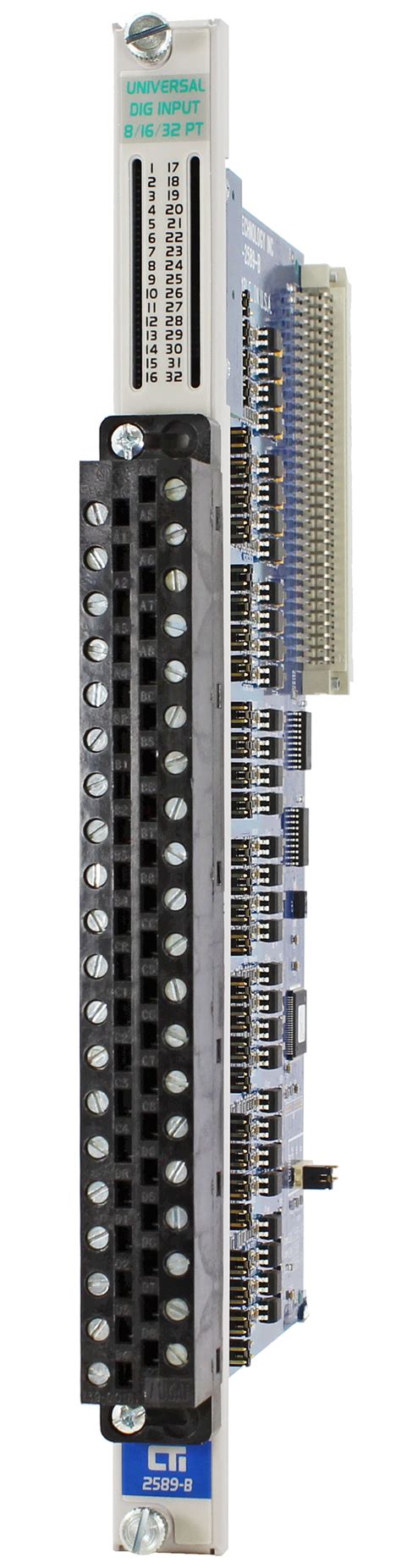 cti 2589 b 8 16 32 point universal discrete input module