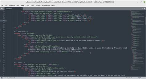 tutorial cara membuat website dengan html dan css