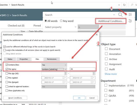 How To Filter Documents In SimplerQMS By Microsoft Document Types SimplerQMS