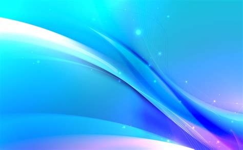 Premium Vector Abstract Blue Wavy With Blurred Light Curved Lines