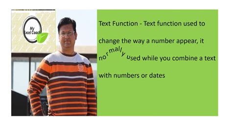 Change Date Format Using Text Function YouTube