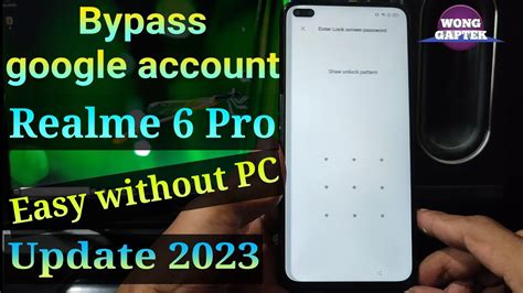 Frp Bypass Realme 6 Pro Bypass Akun Google Realme 6 Pro YouTube