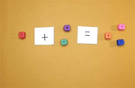 Adding And Subtracting With Unifix Cubes