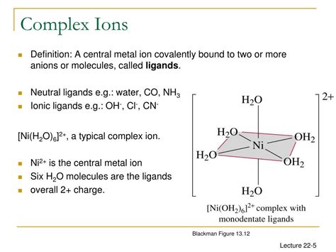 Ppt Chem1612 Pharmacy Week 8 Complexes I Powerpoint Presentation