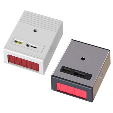 Panic Button Single Push Grade 1 White Key Resettable CQR Security