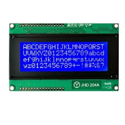 Buy Easy Electronics Lcd Display With Dimension X In Blue Backlight Online In India At Best
