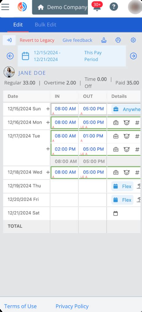 Editing Time Cards A Comprehensive Guide Fareclock Support