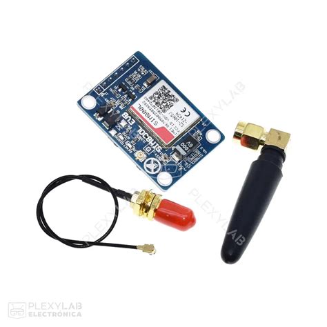 Módulo Sim800l V2 Gsm Gprs Con Antena Externa Compatible Con Arduino Plexylab