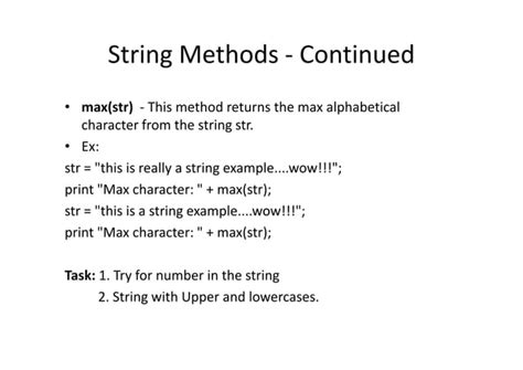 Python Lecture 5 Ppt