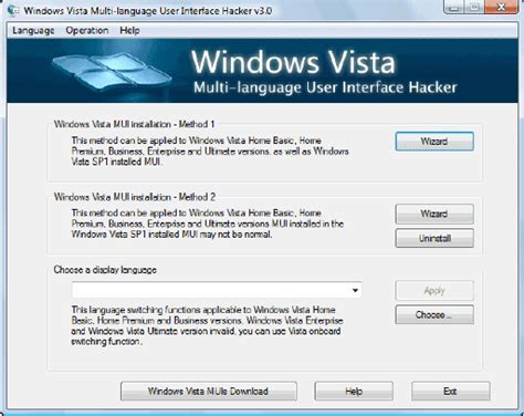 Windows Vista Multi User Language Interface Hacker GHacks Tech News