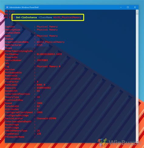 How To Check Ram Type Speed And Size On Windows 10 Winbuzzer
