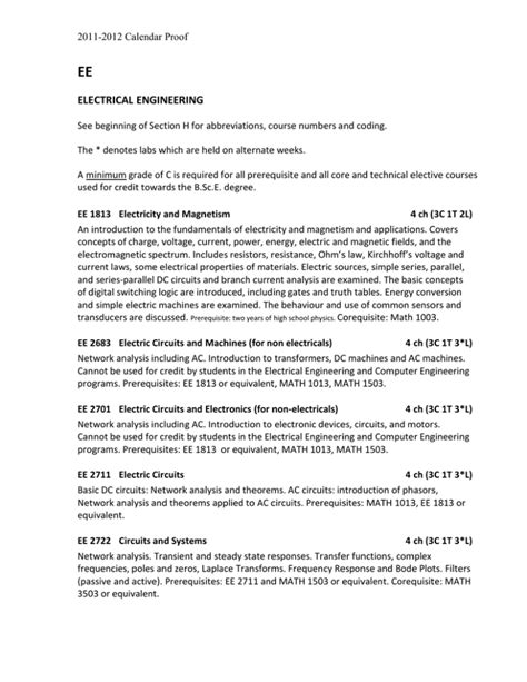 Electrical Engineering