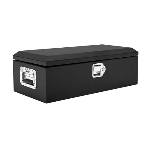 30 Steel Truck Bed Tool Box Low Profile Diamond Plate Tool Chest With
