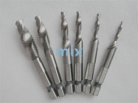 6pcs Metric Drill Tap Countersink Set M3 M4 M5 M6 Vicedeal