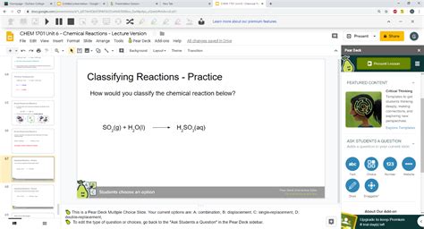 Creating Interactive Google Slide Presentations Using Pear Deck Technology Tools For Teaching