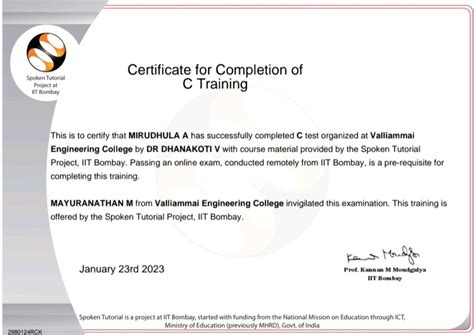 Mirudhula Anand On Linkedin Training Iitbombay