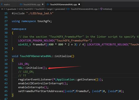 Touchgfx Cannot Be Initialized Stmicroelectronics Community