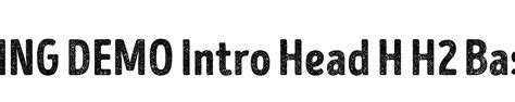 DEMO Intro Head H H Base Regular Free Fonts Helvetica Neue Font Free Download