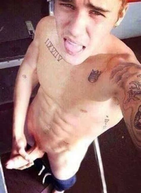 Justin Bieber Jerking Off Photo