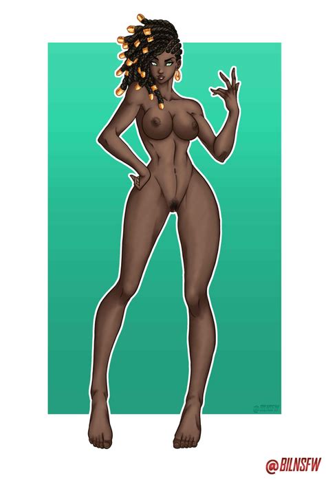 Rule 34 1girls African African Female Bilnsfw Dark Skinned Female